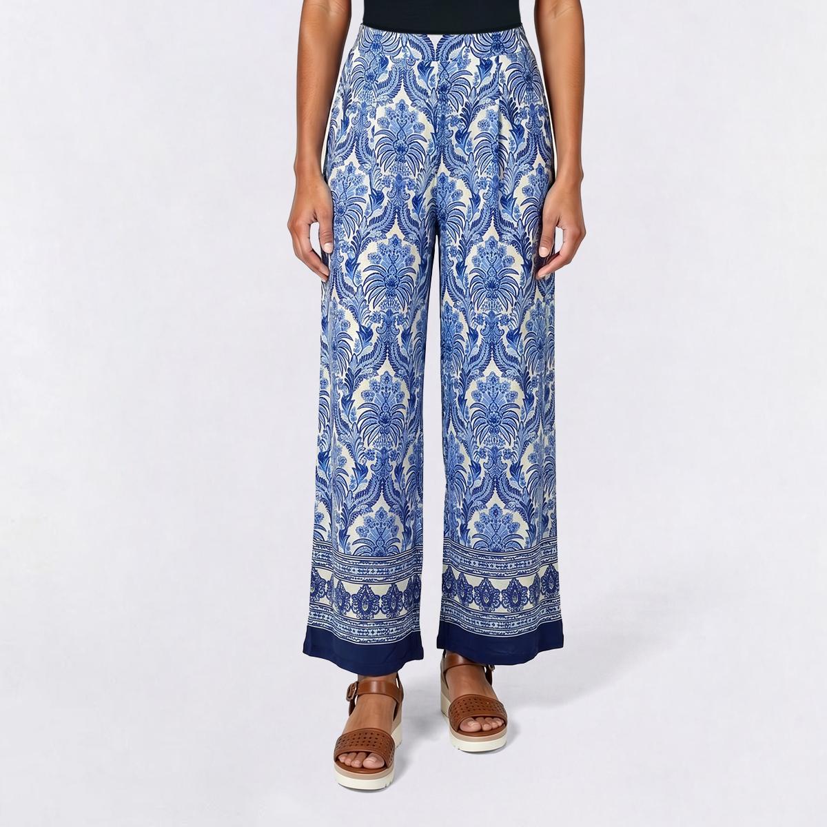 Click here for Juniors A. Byer Border Print Wide Leg Pants prices